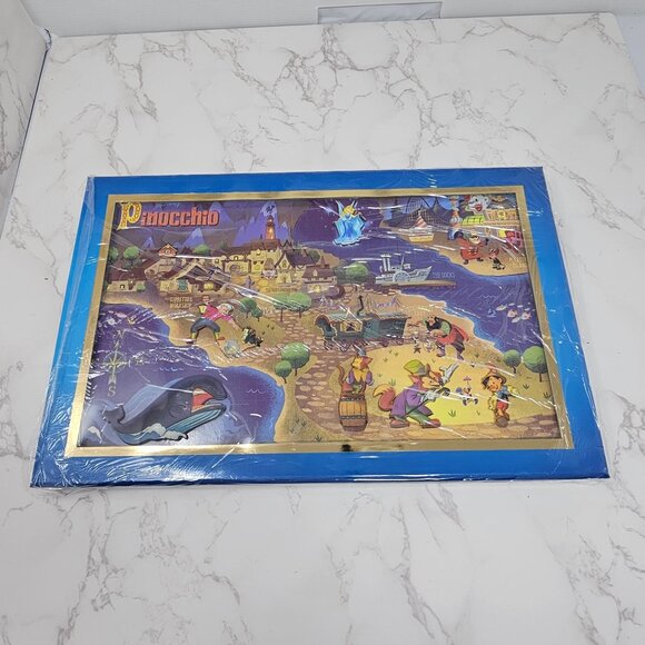 Disney | Toys | New D23 Expo 224 Disney Wdi Mog Maps Pinocchio 6 Pin ...
